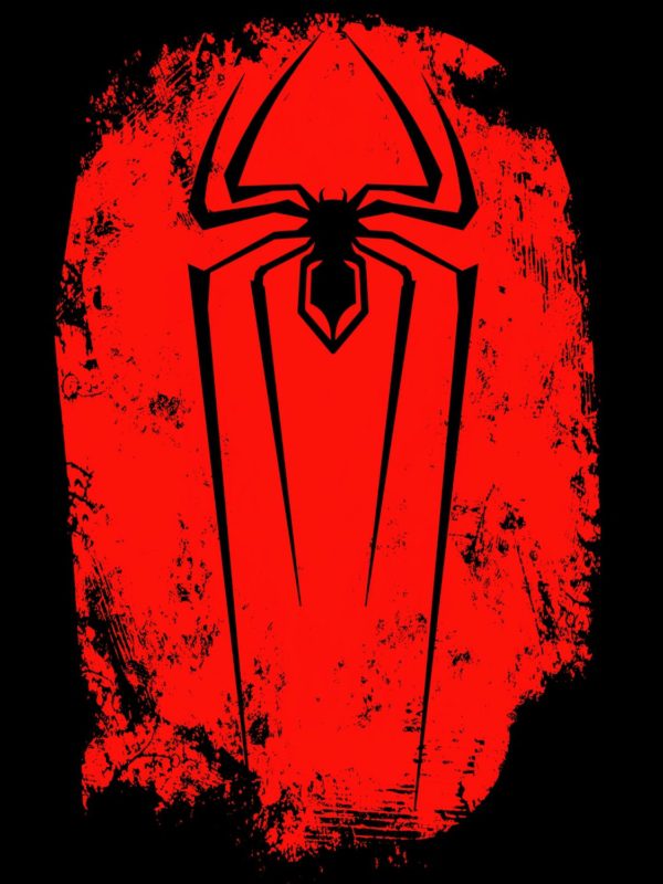 Spiderman - Red Spider Emblem Poster - Northern Mystic Media